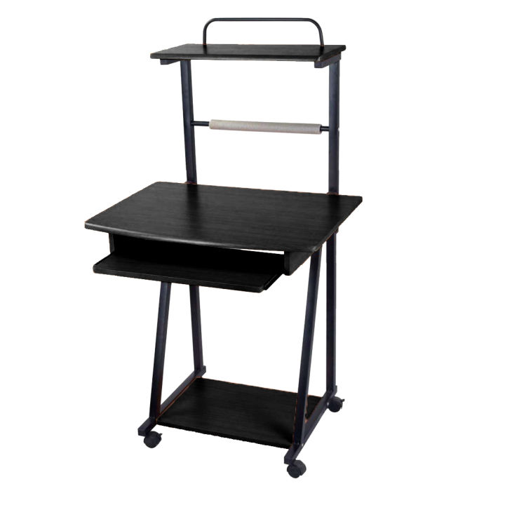 Optimax (Black) Four Layer Tier Computer Desk Table PJT-OTB108 | Lazada PH