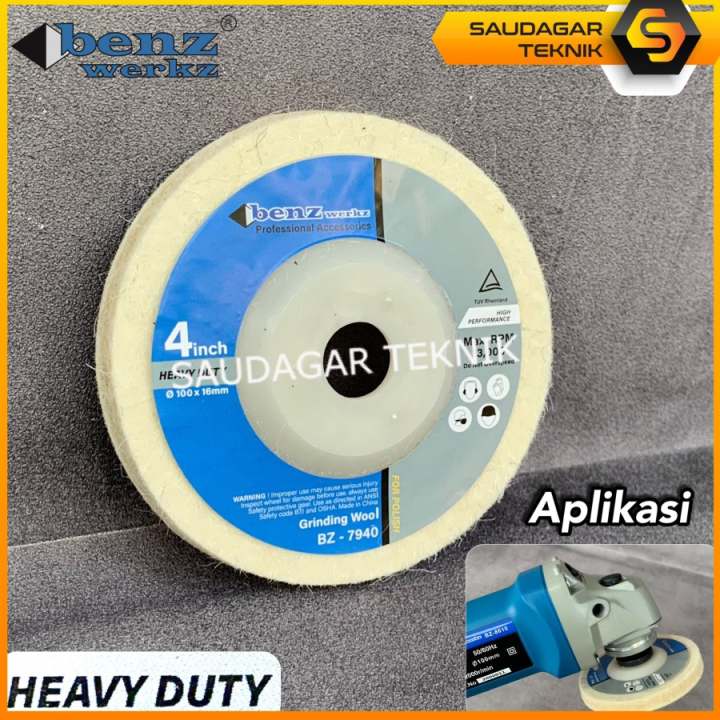 Mata Gerinda Poles Stainless Steel Wool Poles 4 Inch Grinding Wool 4 ...