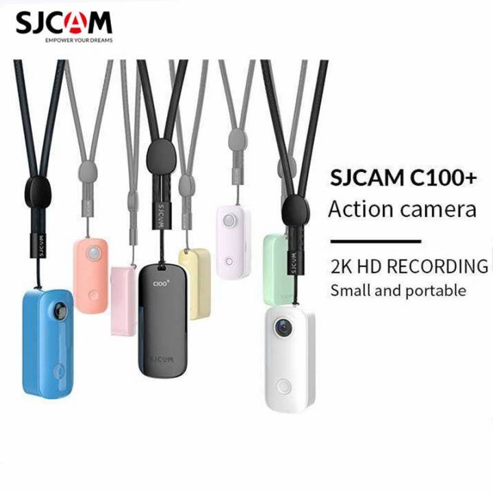 SJCAM C100Plus / C100 Mini Action Camera 2K 30FPS H.265 12MP 2.4G WiFi 30M Waterproof Case Sport ...