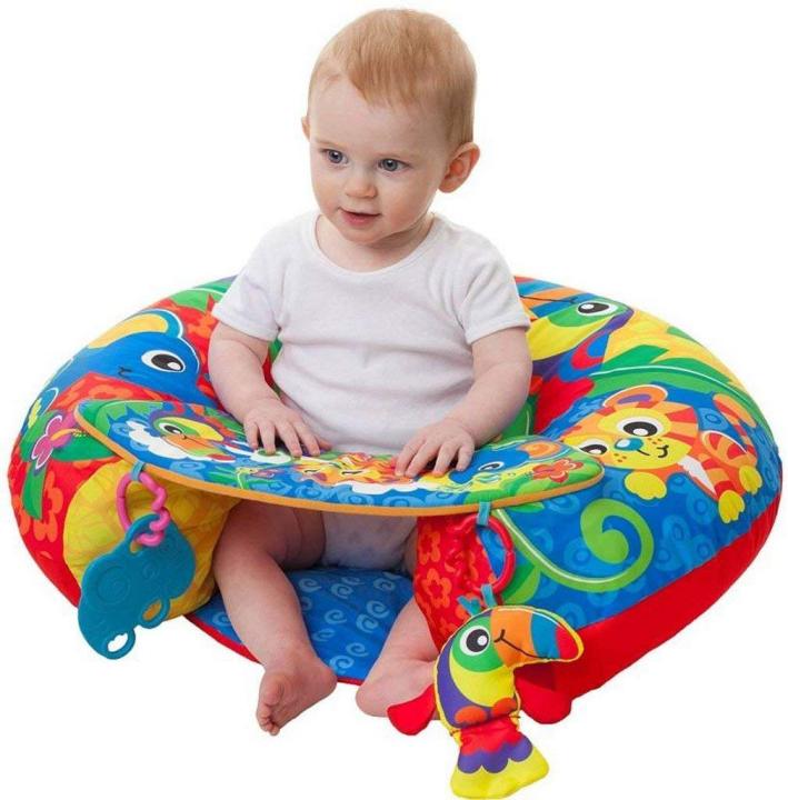 Playgro Soothing Circle Water Teether ของเล่น ยางกัดนุ่ม วงกลมสีฟ้า ...