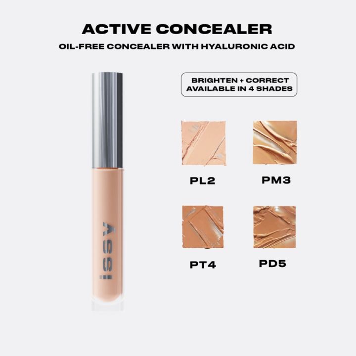 ** Issy Active Concealer (Brighten + Correct) ;;;'~~ | Lazada PH