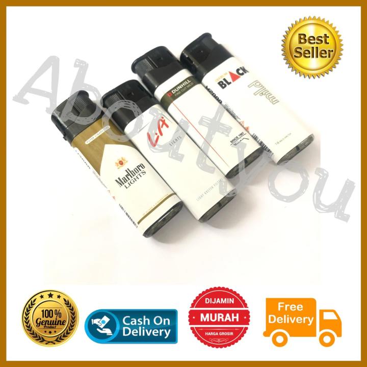 1 batang Korek Api MAGNET Korek Gas Magnet Bara Cetek Rokok Lighter SNI ...