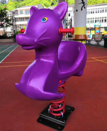 Purple Playground Rider Ride Riding Rocking spring Pony Horse ...