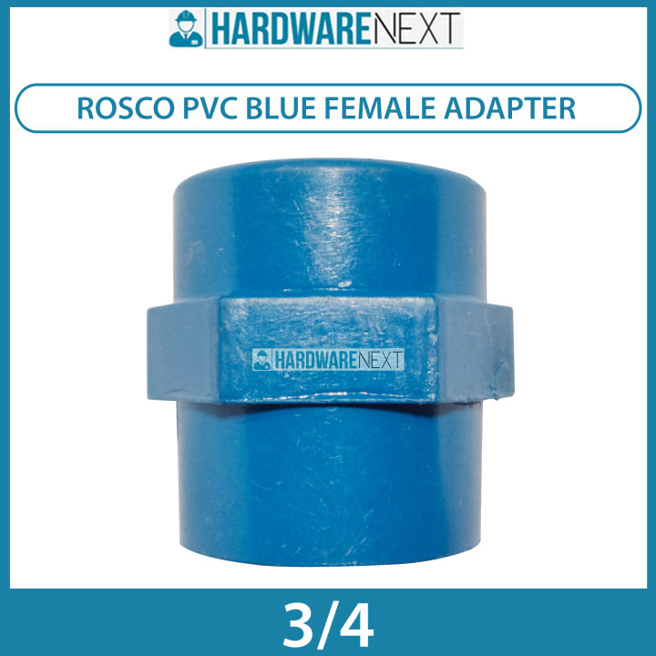 ROSCO PVC Blue Female Adapter 3/4 | Lazada PH
