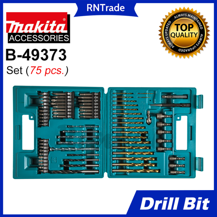 Makita B-49373 Metric Drill Bit and Screw Bit Set, 75 pcs | Lazada PH