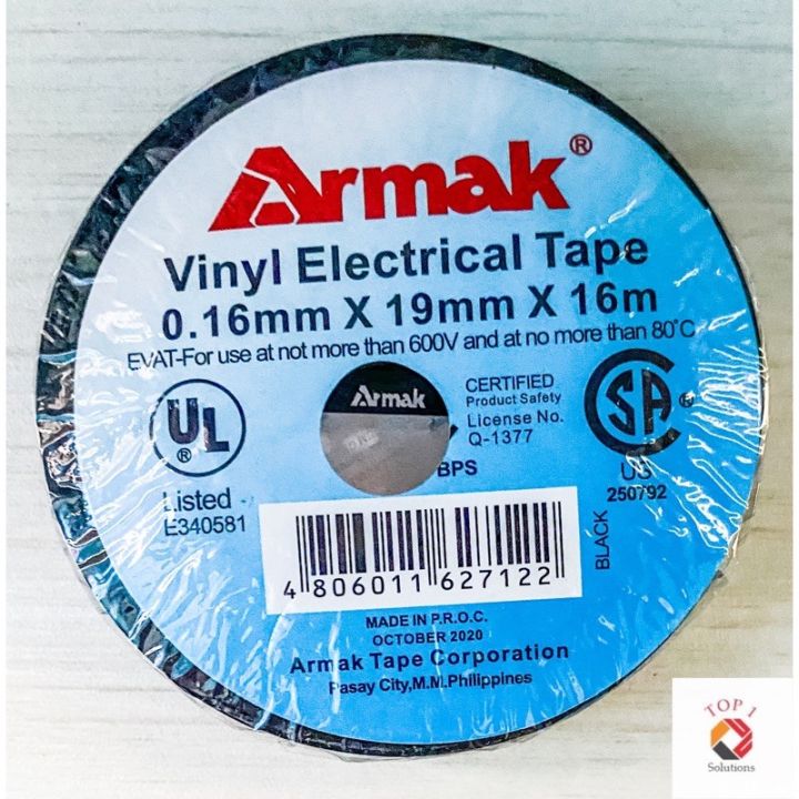 ARMAK ELECTRICAL TAPE 16mtr / 4mtr | Lazada PH