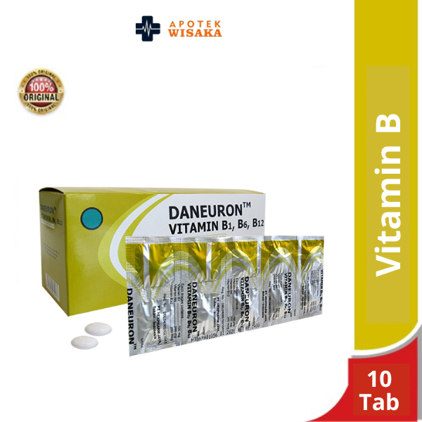 Daneuron 10 Tablet - Vitamin B1,B6,B12 | Lazada Indonesia