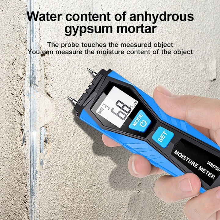 Handheld Meter Wood Meter with LCD Display Firewood Tester Drywall ...
