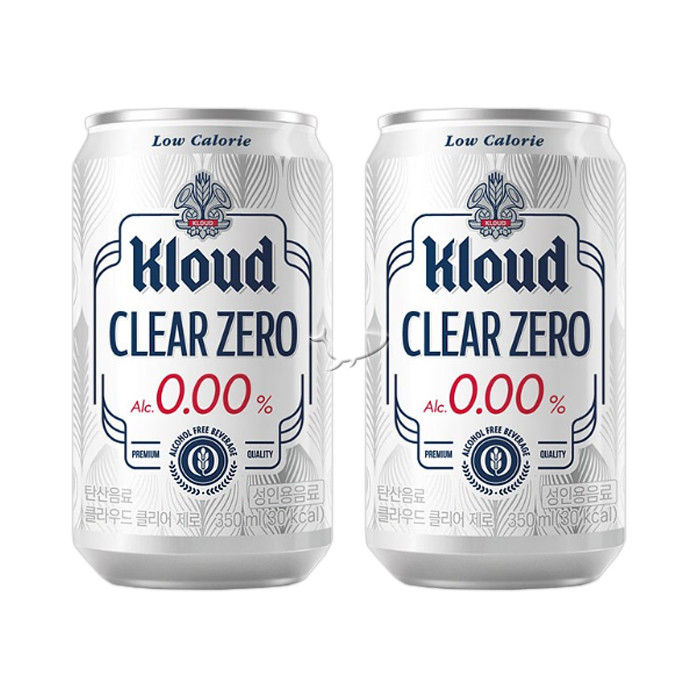 LOTTE Kloud Clear Zero (Alc.0.0%) 350ml | Lazada