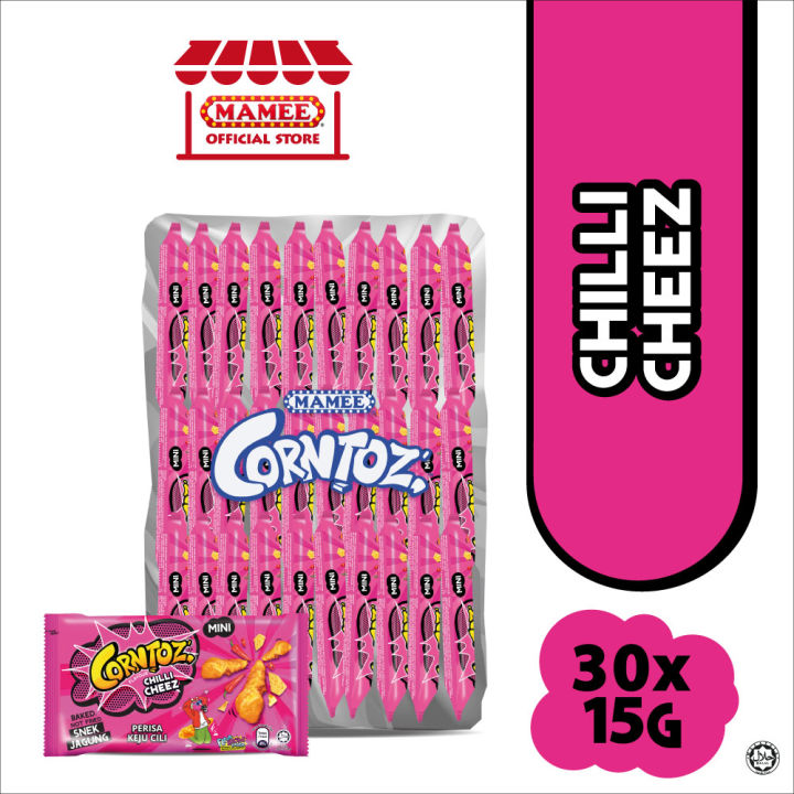 Corntoz Mini 15g x 30 - Chilli Cheez | Lazada