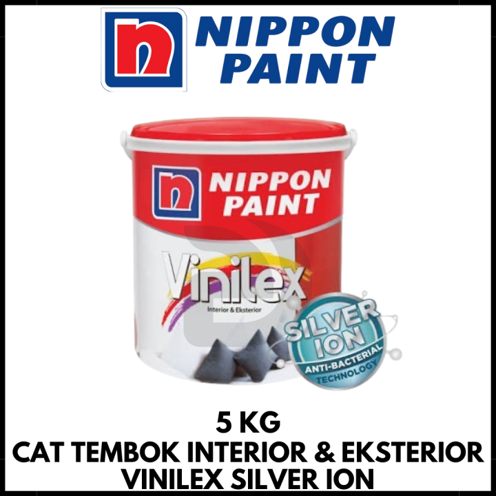 Cat Tembok Interior Vinilex Silver ION Galon 5 KG Sistem Tinting Bisa ...