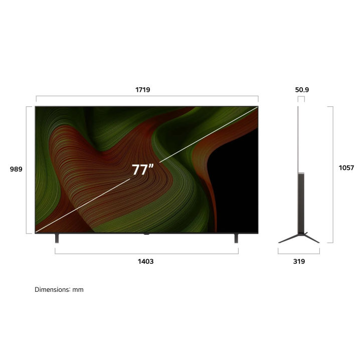 LG 77-inch B5 Oled AI Smart 4K OLED77B5PSA TV (2025) - Free Bracket and ...