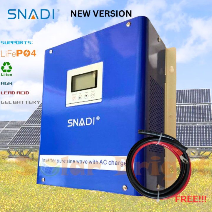 SNADI Pure Sine Wave Toroidal Inverter 12V 1kW 24V 1kW Adjustable LVD ...