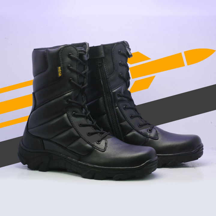 Sepatu PDL TERBARU! PDL Laras cocok untuk TNI dan POLRI satpam security ...