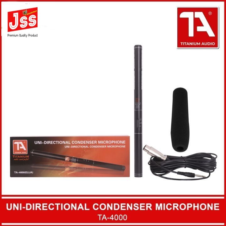 Titanium Audio TA 4000 Condenser Microphone / Elija Uni-Directional ...