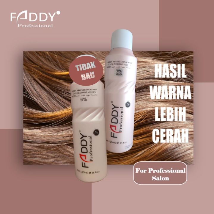 Faddy / Hair Oxidant Peroxide (Campuran Cat Rambut) (Hair Color ...