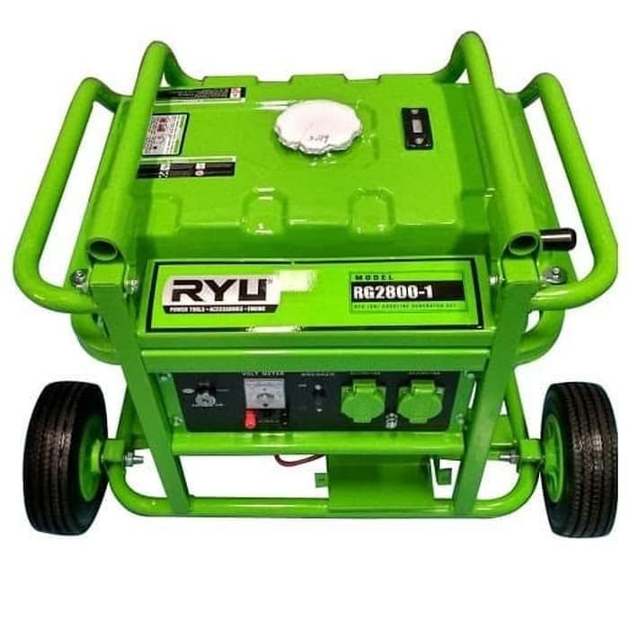 RYU Mesin Genset Bensin 2500 Watt - Generator Listrik RG 2800-1 ...