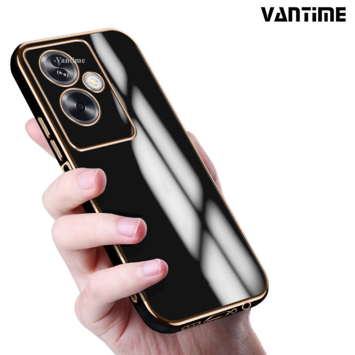 Vantime For Oppo A79 5g Luxury 6d Plating Soft Silicone Square Frame