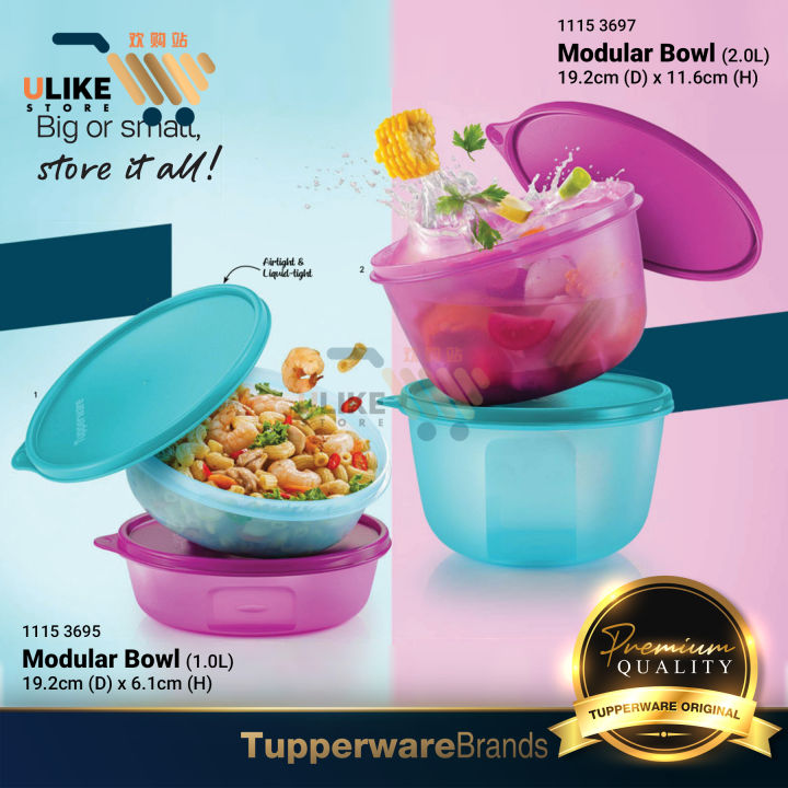 Tupperware Modular Bowls / Large Modular Bowl | Lazada