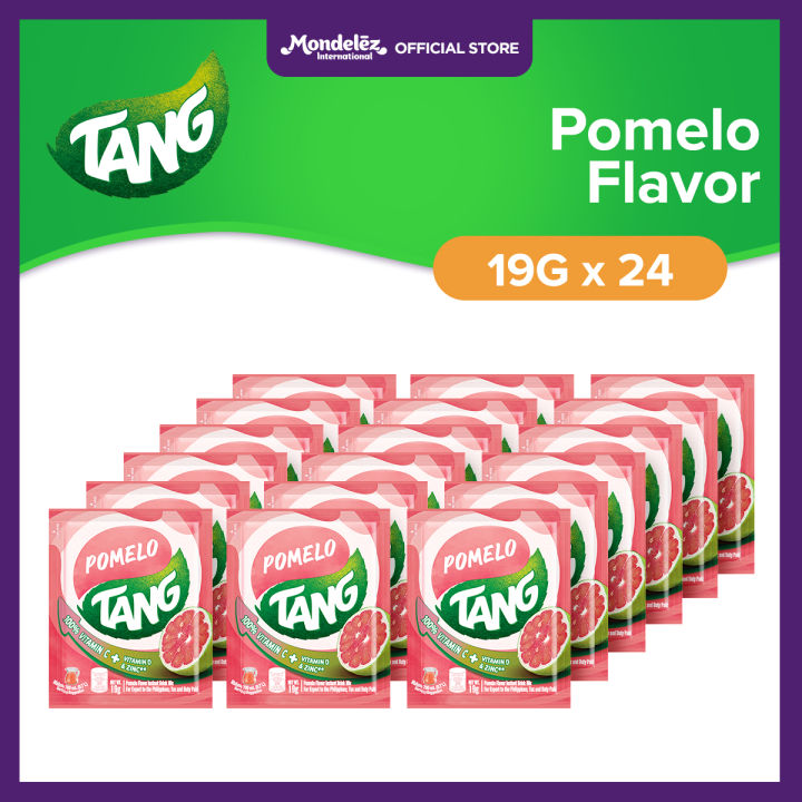 Tang Instant Drink Mix - Pomelo Flavor 19g with Vitamins and Minerals C ...