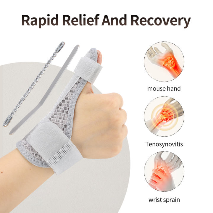 Wrist Brace Splint Protector Thumb Wrist Guard Forearm Fracture Sprain ...