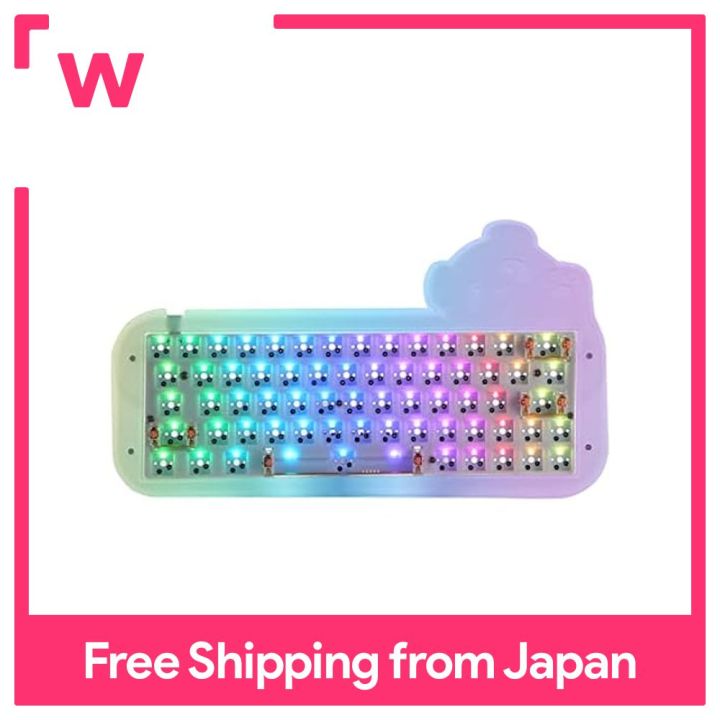 EPOMAKER Mini Panda 64 DIY Gaming Keyboard Kit 60% Hot Swap RGB Wired ...