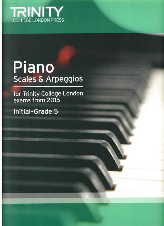 TRINITY-PIANO SCALES & ARPEGGIOS from 2015 [2 Books, All Level ...