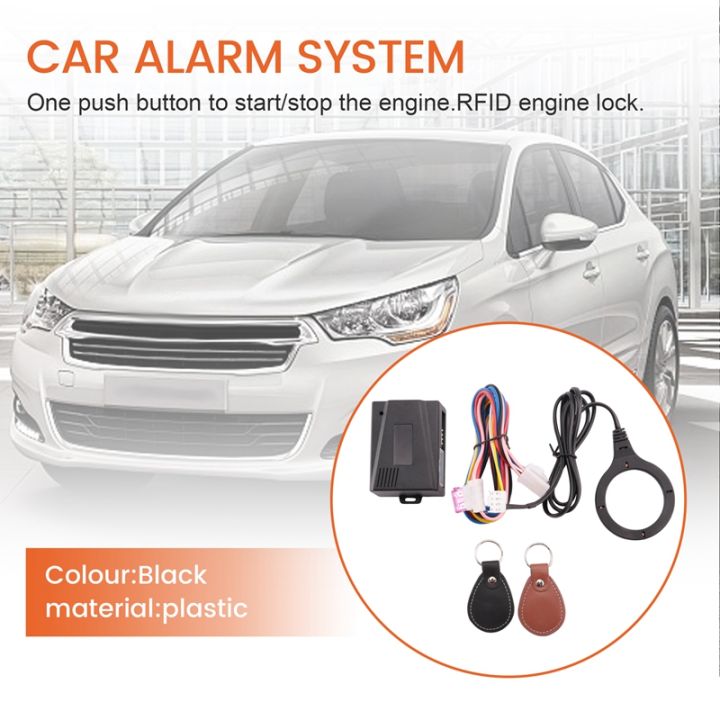 Smart Car Engine Push Start Stop Button Rfid Lock Ignition Keyless ...