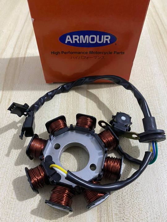 Stator Coil/Magneto Coil 2 Holes 8 Coils (Smash 115-110/Raider J 110/GD ...