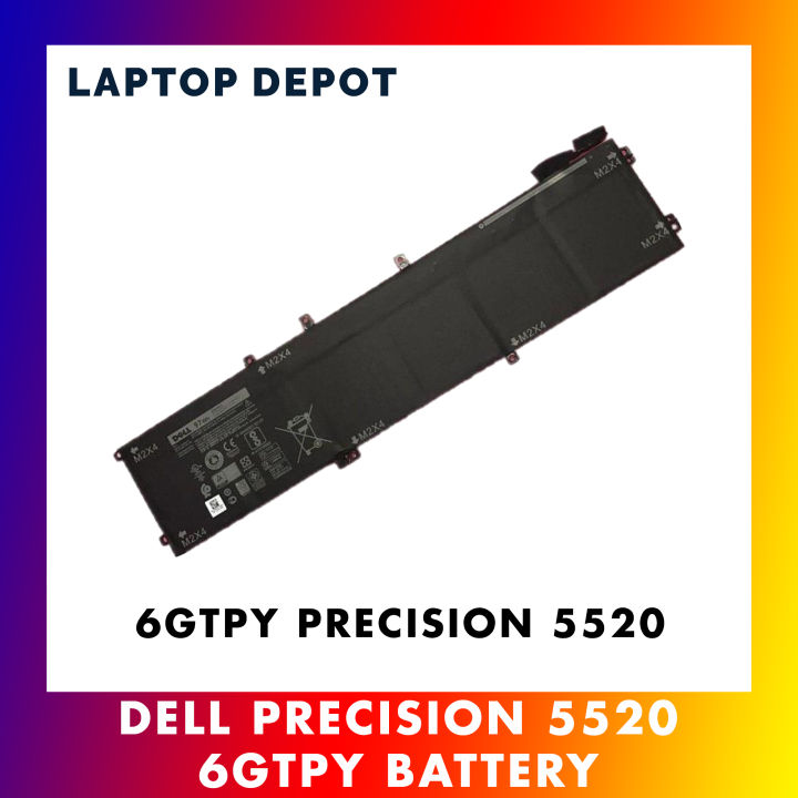 Dell Precision 5520 6GTPY 97Wh Battery Original Replacement Battery ...