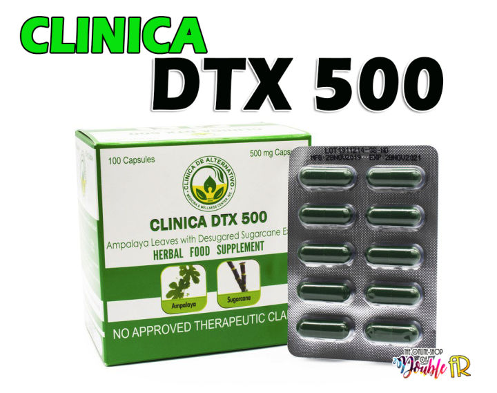 CLINICA DTX 500 | DOC SAMARITAN | 100 CAPSULES | 500g/capsule | Lazada PH