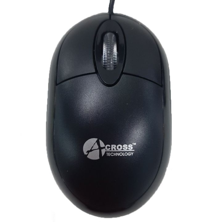 Across AMO-002B 1000DPI USB Optical Mouse (Black) | Lazada PH
