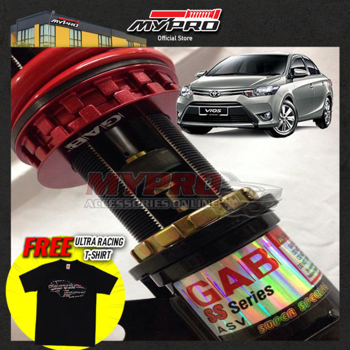 Best🔥Toyota VIOS 2013-2020 GAB SS Series Hi Lo Soft Hard Adjustable ...