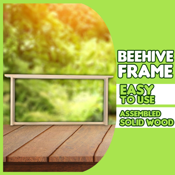 【READY STOCK】BEEHIVE FRAME Honey Beekeeping Wooden Pine Wood Beehive ...