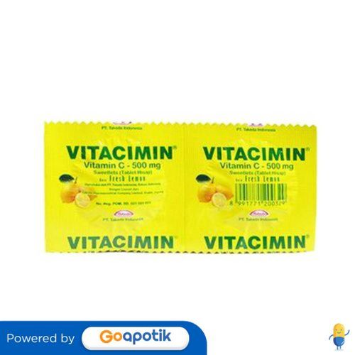 Vitacimin 500 Mg Strip 2 Tablet | Lazada Indonesia