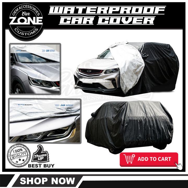 Waterproof Car Cover for Mitsubishi Mirage Medium Size (hatchback ...