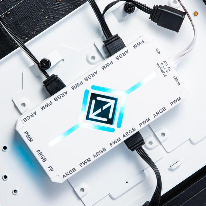 1 To 9 3 in 1 4 Pin PWM Magnetic Suction Hub with Remote PWM Magnetic ...