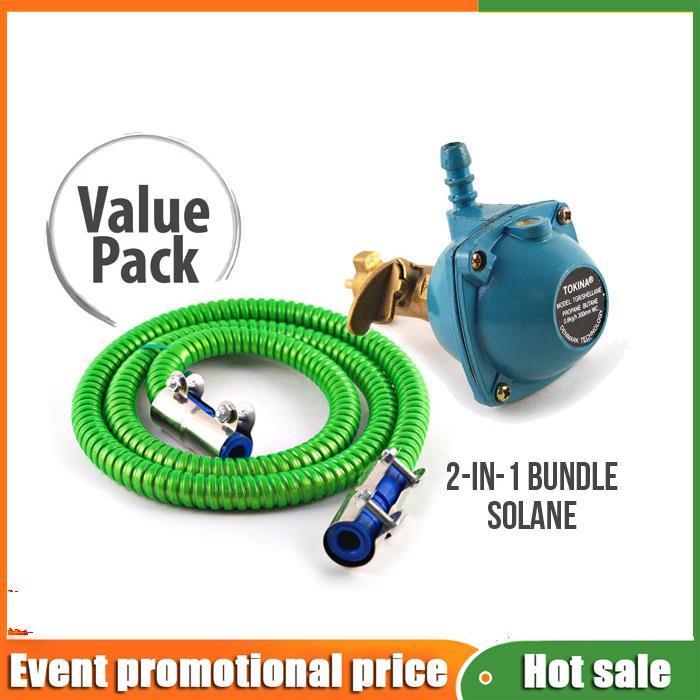 Tokina Solane Gas Regulator and LPG Hose Bundle | Lazada PH