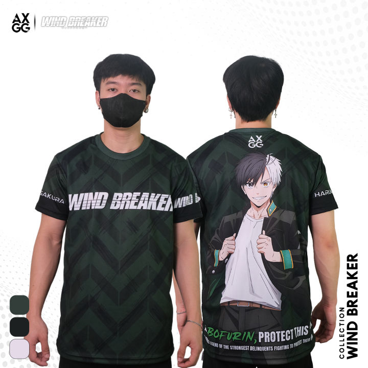 AXGG ' Wind Breaker ' Anime Shirt | Lazada PH