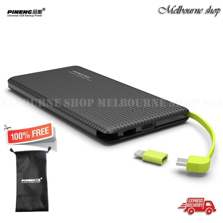 Pineng PN-951 10000 mAh Power Bank (Black) Original Pineng Power bank ...