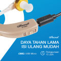 TaffOmicron Alat Bantu Dengar BTE Rechargeable JZ-1088A1 dengan Peredam ...