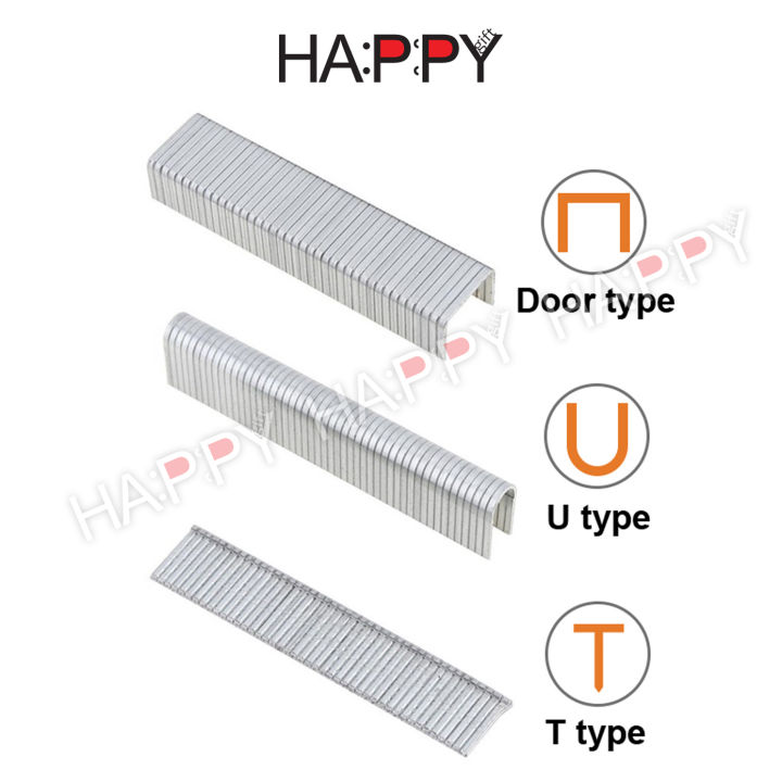 Staple Nail Bullet type U Type T type door Staple gun bullet | Lazada
