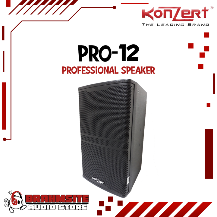 Konzert PRO-12 Professional Speaker | Lazada PH