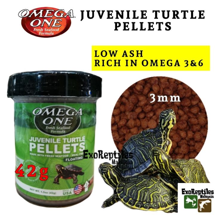 Omega One Turtle Pellet Juvenile 42g | Lazada