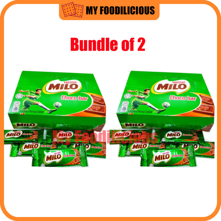 Nestle Milo Choco Bar 240g (40pcs x 6g) | Lazada Singapore
