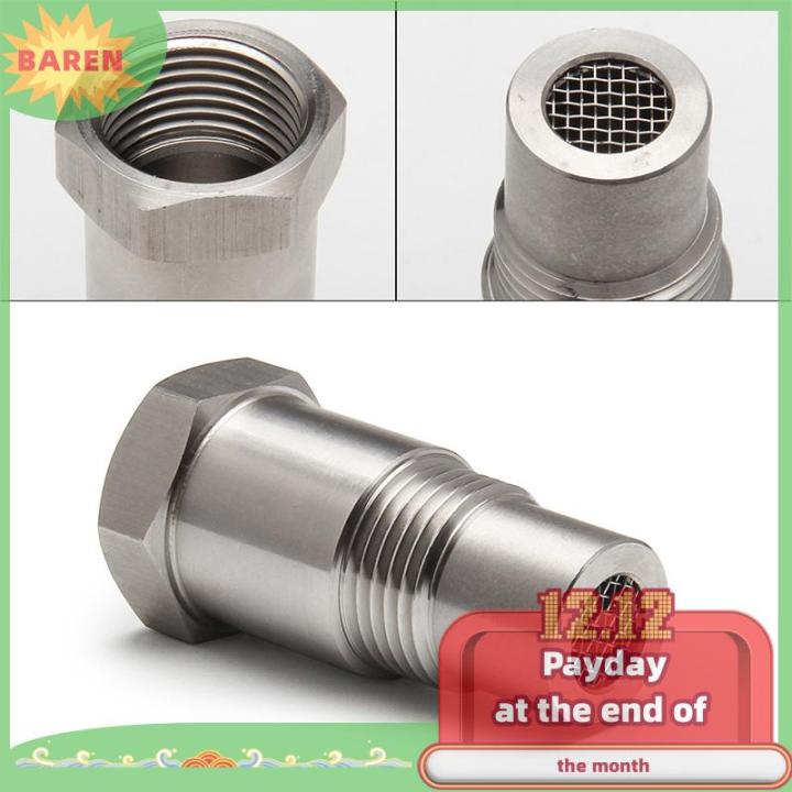 BAREN Oxygen O2 Sensor Spacer Adapter Bung Catalytic Converter Fix ...