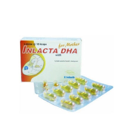 VITAMIN HAMIL INLACTA FOR MOTHER WITH DHA 30'S TABLET INTERBAT ...