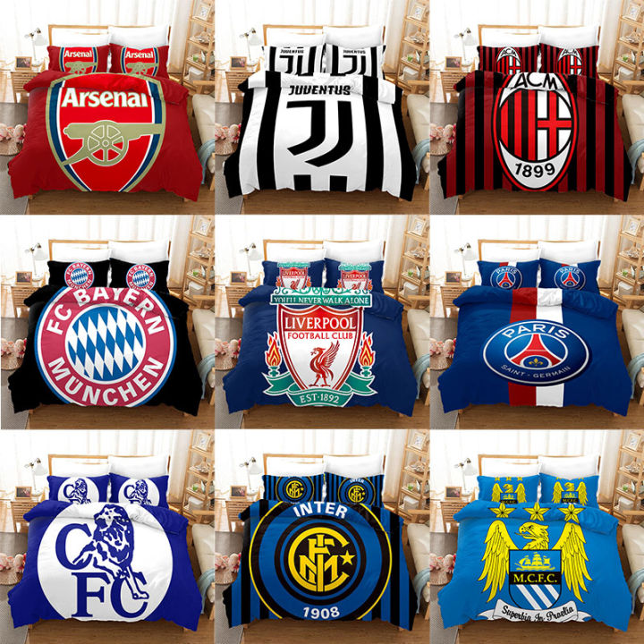 Ready Stock ! ！！【Pillowcases+Quilt covers 】3 in 1 Cotton European ...