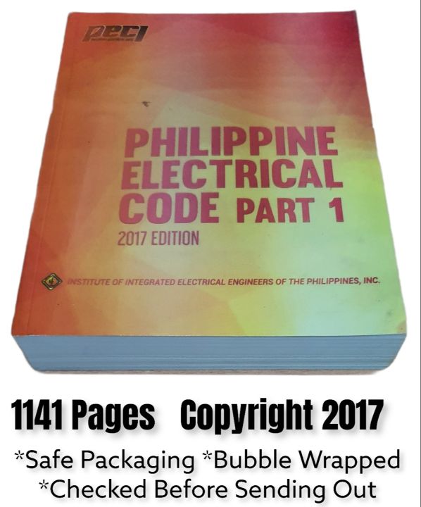 Philippine Electrical Code Part 1 2017 Edition | Lazada PH Philippine Electrical Code Part 1 2017 Edition | Lazada PH