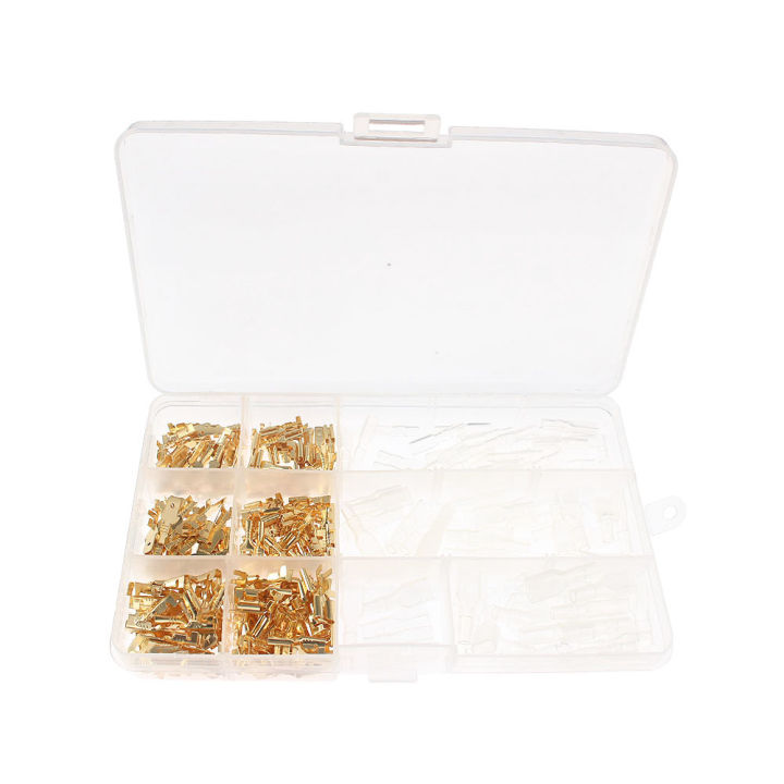 270pcs/Box Female Male Crimp Terminal Wire Connector Kit - 2.8/4.8/6 ...